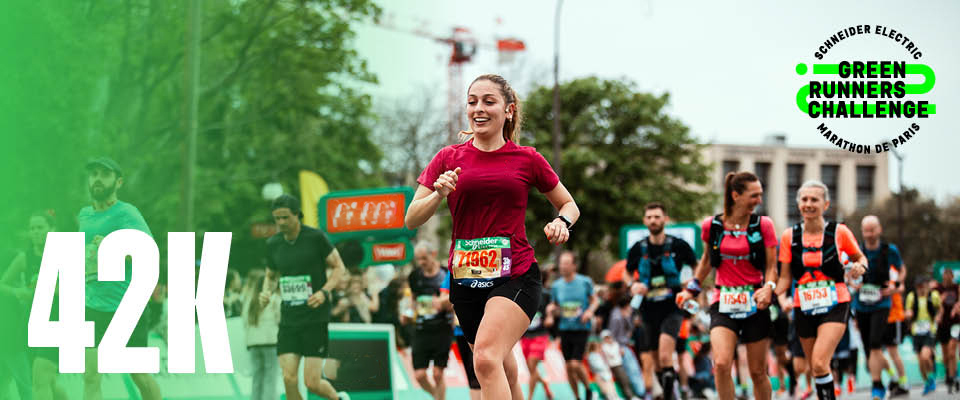 Green Runners Challenge Schneider Electric Marathon de Paris - Runkeeper